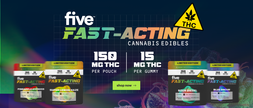Five THC Gummies, Edibles & More - Shop Delta 9 THC Online – EnjoyFive.com
