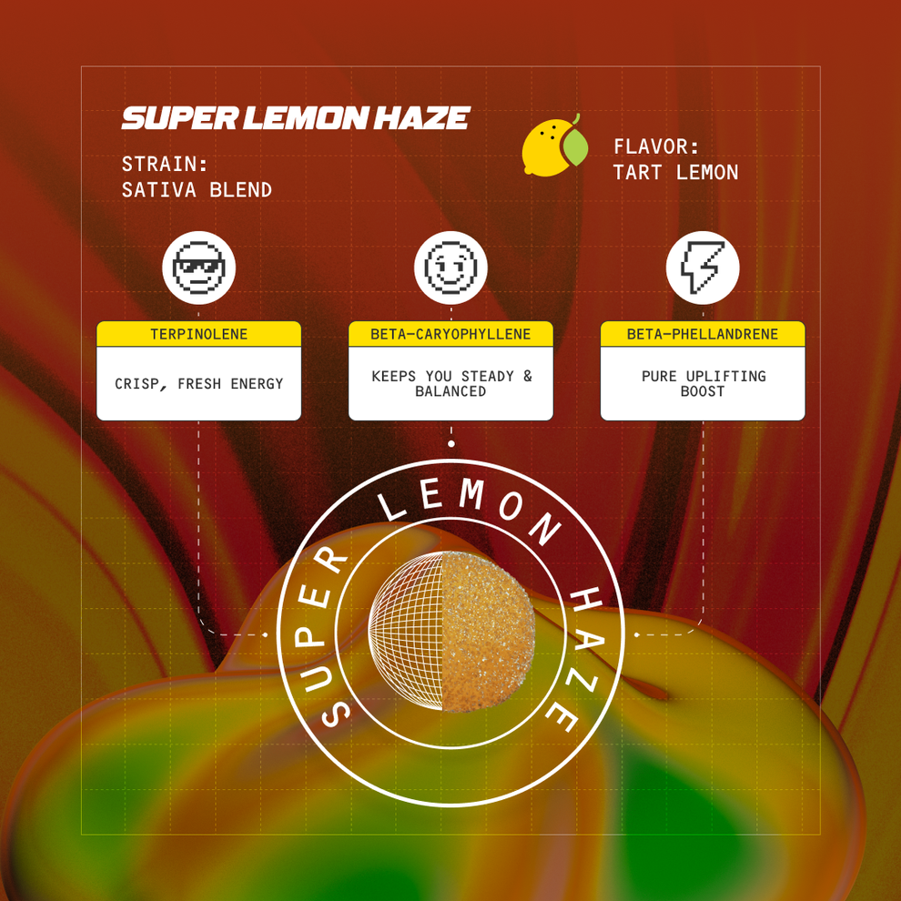 Super Lemon Haze Fast Acting 15mg THC Gummies – EnjoyFive.com
