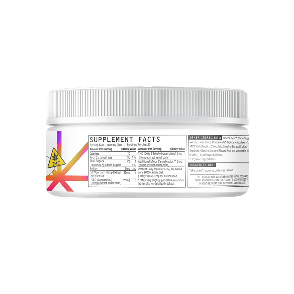 Daily Buzz THC Gummies - 5 mg Delta 9 THC per Gummy by Five – EnjoyFive.com