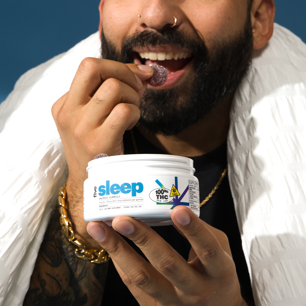 Knockout Sleep THC+ CBD Gummies – EnjoyFive.com